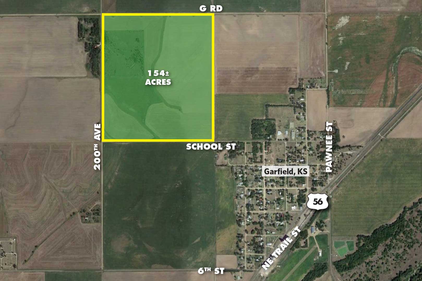 (Pawnee County) 154 +/- Acres Of Agricultural Land, 154 +/- Acres 200th ...
