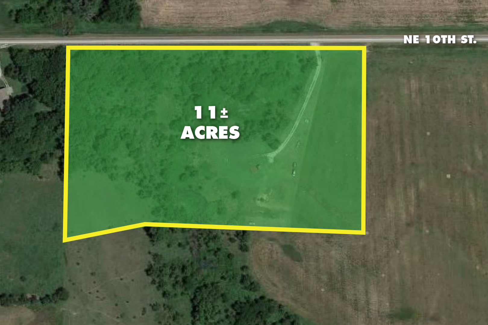 (Kingman County) 11 +/- Acre Lot W/ Creek & Storage Bldg, 4385 NE 10 St ...