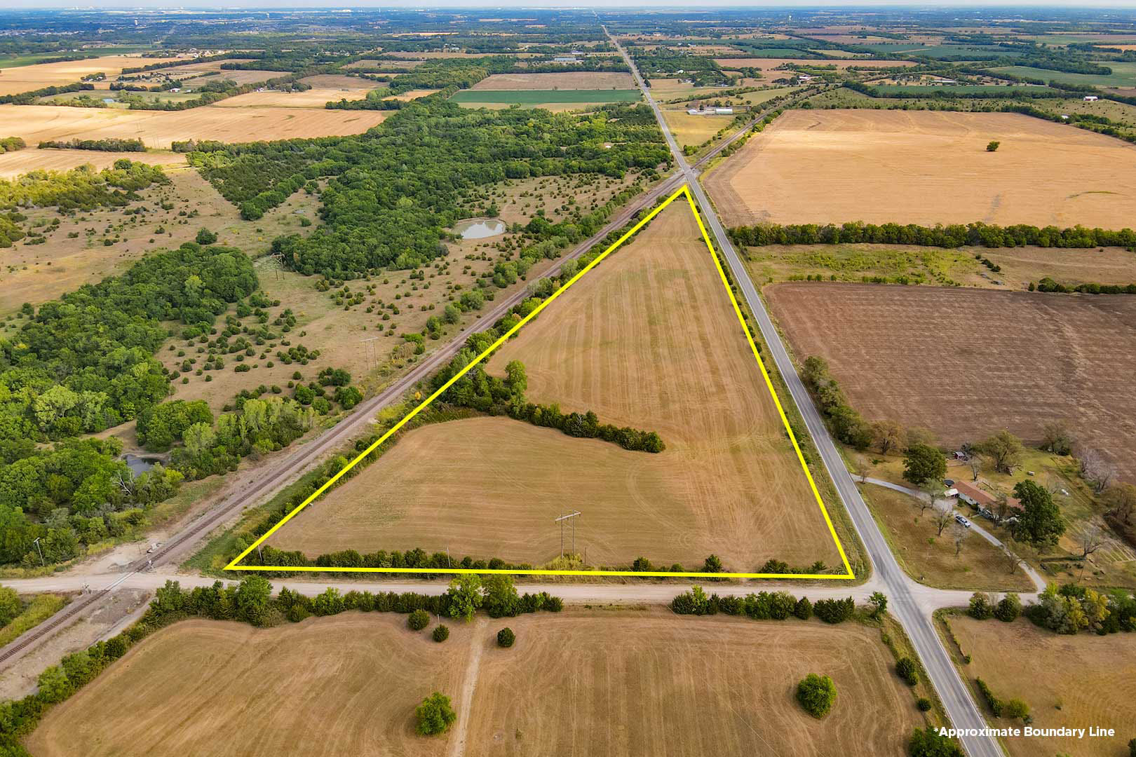 Tract 4 - 14.4 ± Acres On Blacktop, 14.4 +/- Acres S. Greenwich ...