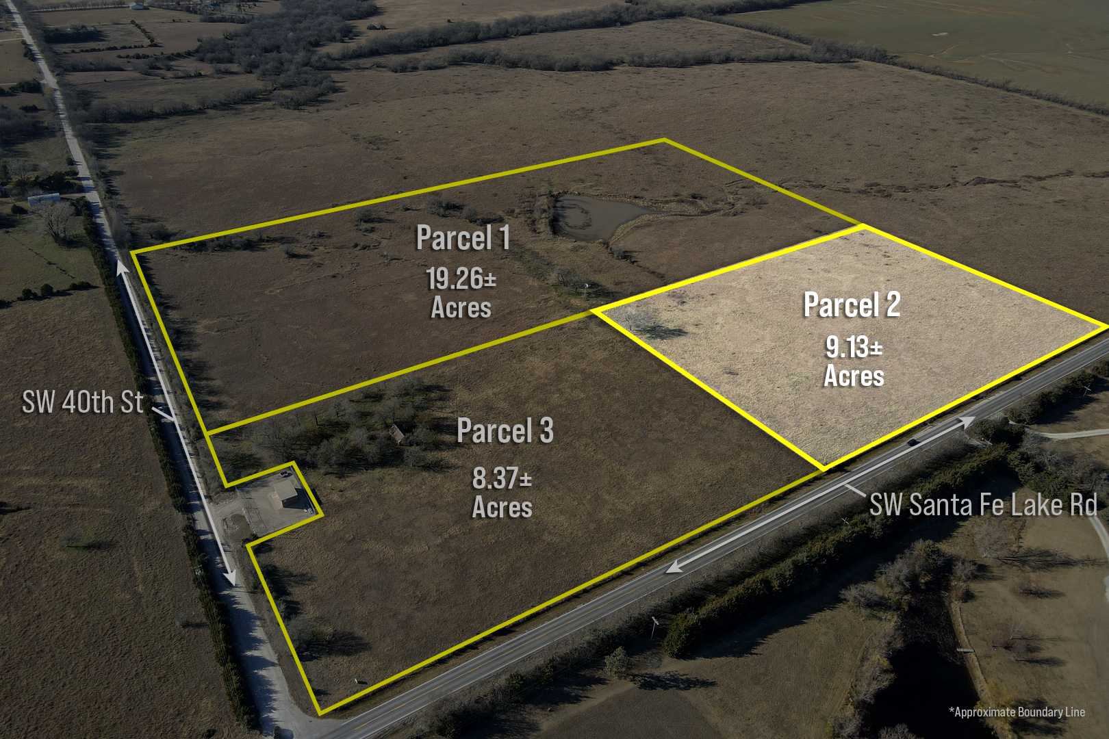 (Butler Co.) PARCEL 2 - 9.13 ± Acres For Homesite, 9.13 +/- Acres On SW ...