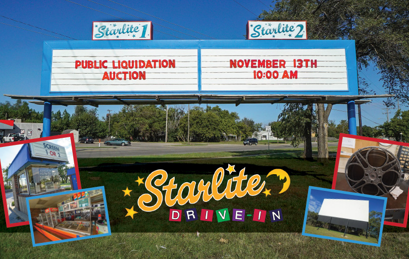POSTPONED | Starlite Drive-In Complete Business Liquidation, 3900 S ...