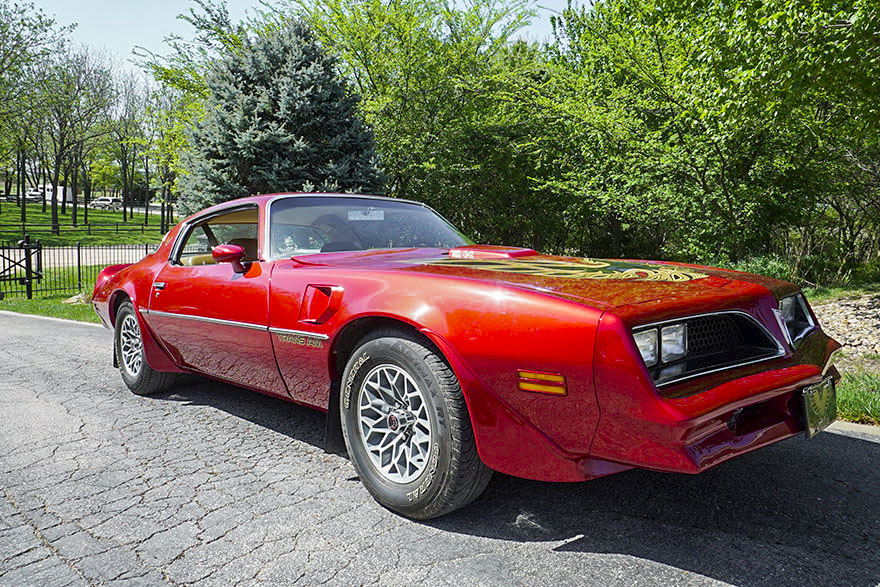 1977 Firebird Red