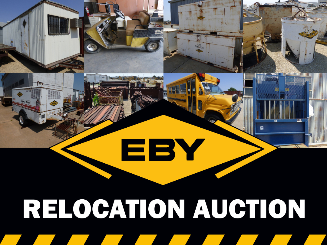 Eby Construction Relocation Auction, 1130 S Mccomas St, Wichita, KS ...